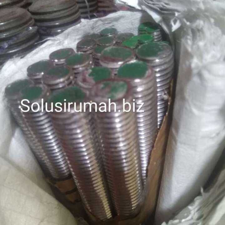 panjang 1 meter AS DRAT M10 STAINLESS BAUT FULL DRAT SUS 304 PER 1M | Lazada Indonesia
