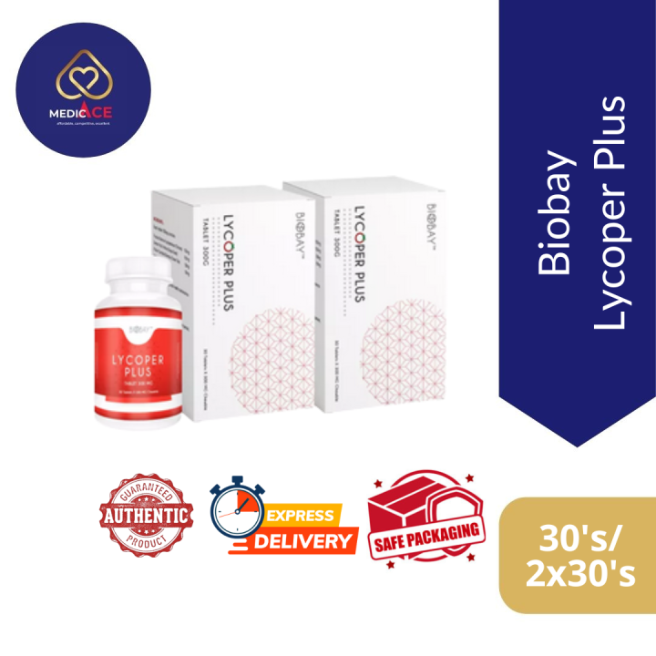 Biobay Lycoper Plus Tablet 30's/2x30's (Exp: 02/2025) | Lazada