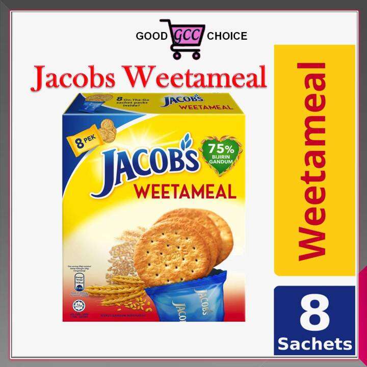 [GCC] Jacob’s Multi Pack Weetameal Wheat Crackers (8 Packs 144g) | Lazada