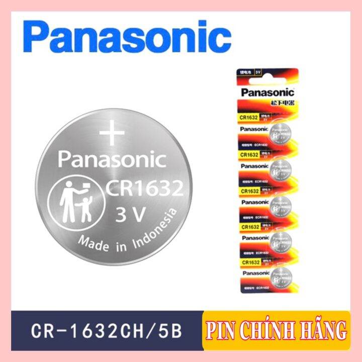 Pin khuy cúc áo Panasonic CR1620/ CR1632/ CR1616 / CR1220 / CR2032 ...