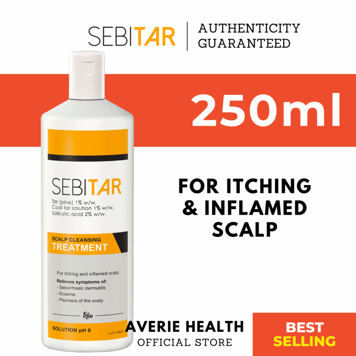 Ego Sebitar Scalp Cleansing Treatment 250ml | Coal Tar Shampoo With ...