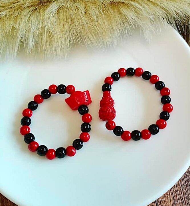 Anti-Usog Kontra Usog Wulou Money Bar Black & Red Infant Bracelet ... Anti-Usog Kontra Usog Wulou Money Bar Black & Red Infant Bracelet ...
