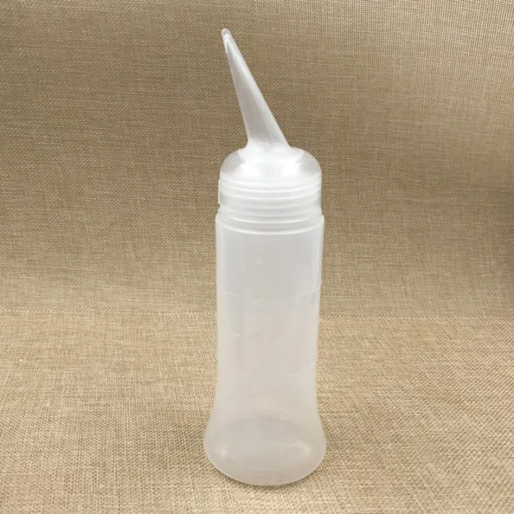 Ministar Salon Applicator Measuring Translucent Plastic Bottle Hair ...