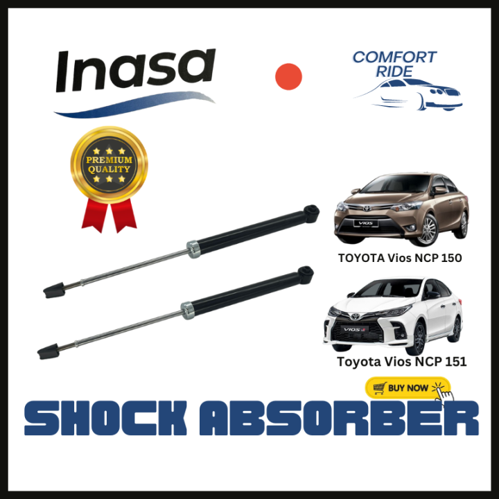 INASA REAR Shock Absorber Toyota VIos NCP150 NCP151 High Quality ...