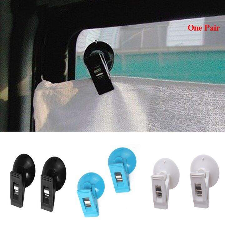 Interior Suction Cup Plastic Vehicle Curtain Fixing Tools Bill Holder ...