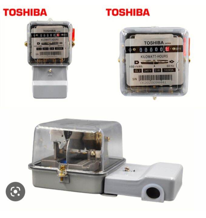 Electric Sub-Meter Glass type ( 60amp) TOSHIBA | Lazada PH