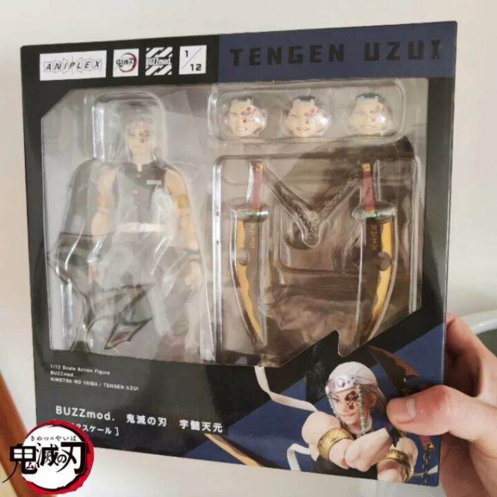 Original Aniplex Buzzmod Uzui Tengen Demon Slayer In Stock 16Cm Anime ...