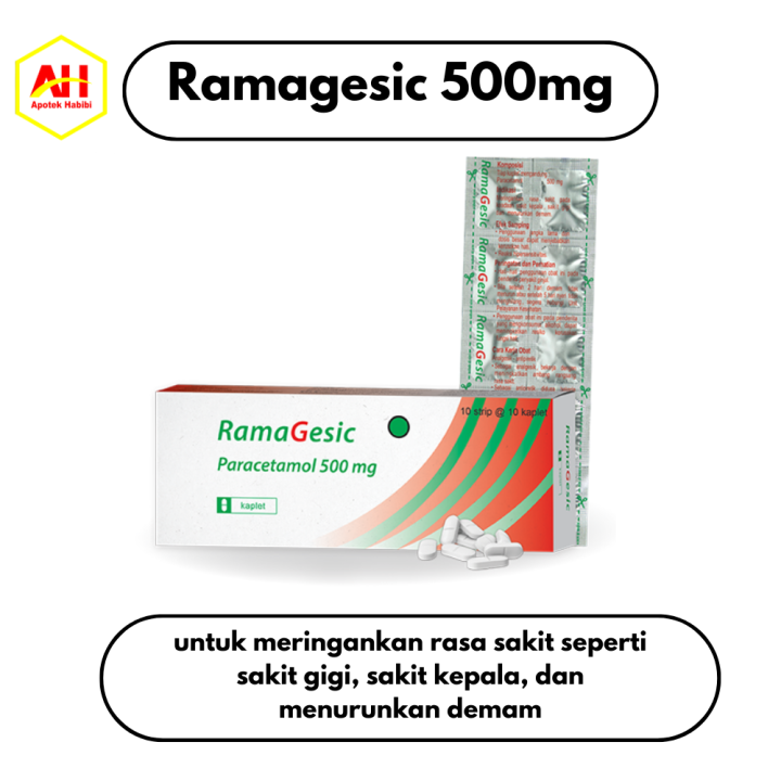 Ramagesic 500mg | Lazada Indonesia