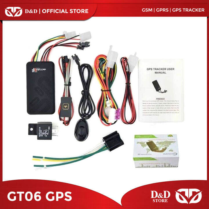 D&D | GT06 GPS Vehicle GMS GPRS GPS Tracker Quad band Web based GPS Tracking system | Lazada PH