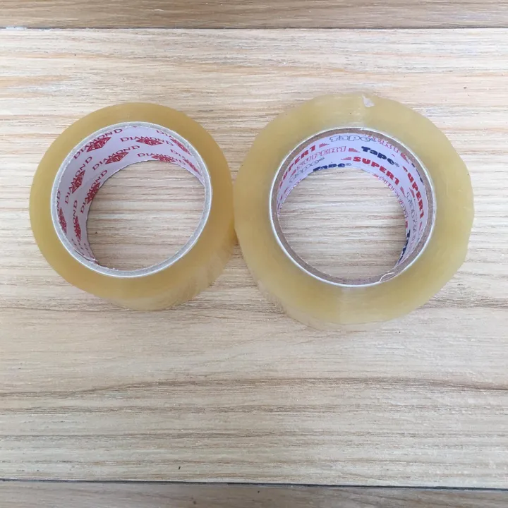 Packing Tape 2 inches x 100 meters x 200 meters Clear Tape Diamond ...