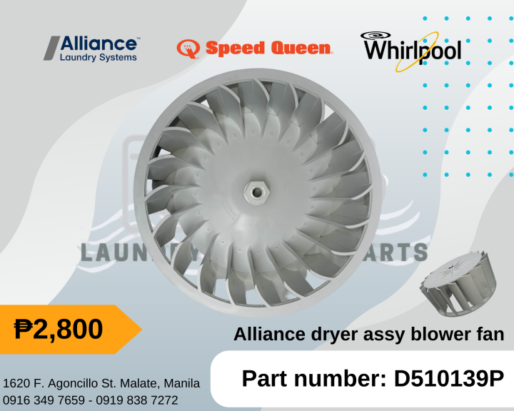 Alliance dryer assy blower fan | Lazada PH