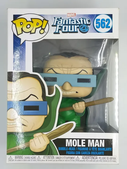 Funko Pop Marvel Fantastic 4 - Mole Man #562 (กล่องมีตำหนินิดหน่อย ...