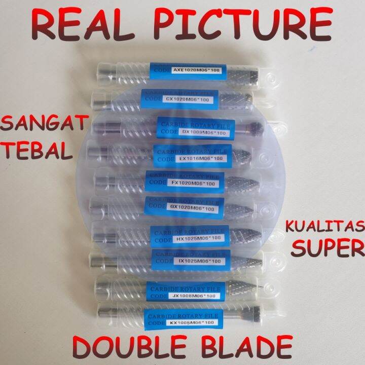 Mata Bor Tuner Panjang Sangat tebal Tunner Cuner Cunner Porting Carbide ...