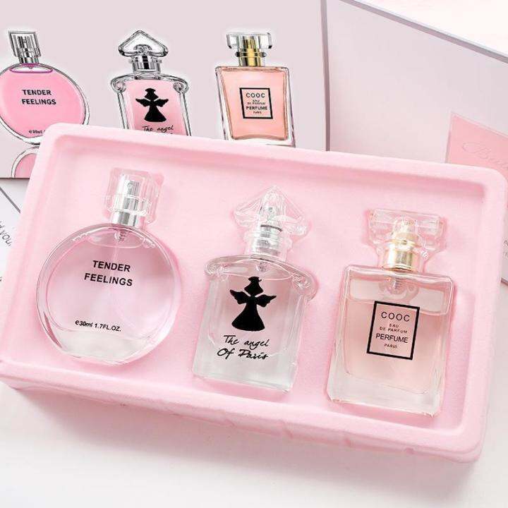 Paris Angel 3 in 1 Perfume Set Original Perfume for Women Sweet Night ...