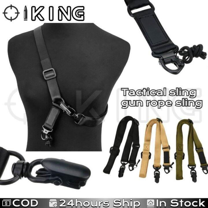 Oiking Tactical 2 Point Ri-fle Sling Shoulder Strap Belt Nylon ...