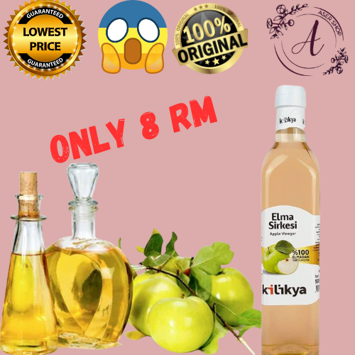 CUKA EPAL HIJAU 100% PURE GREEN APPLE VINEGAR 500ML | Lazada