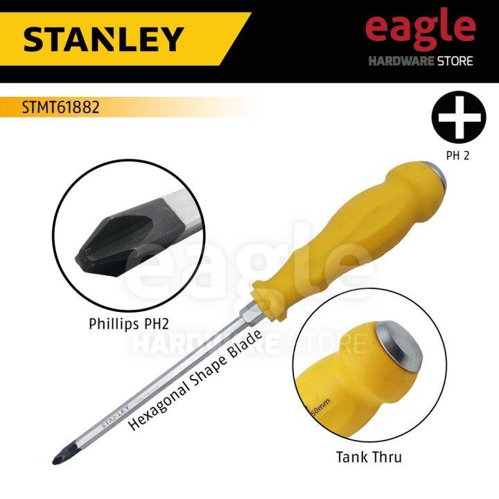 Stanley STMT61882 / 65-252 6mm x 150mm Tank Thru Screwdrivers | Lazada