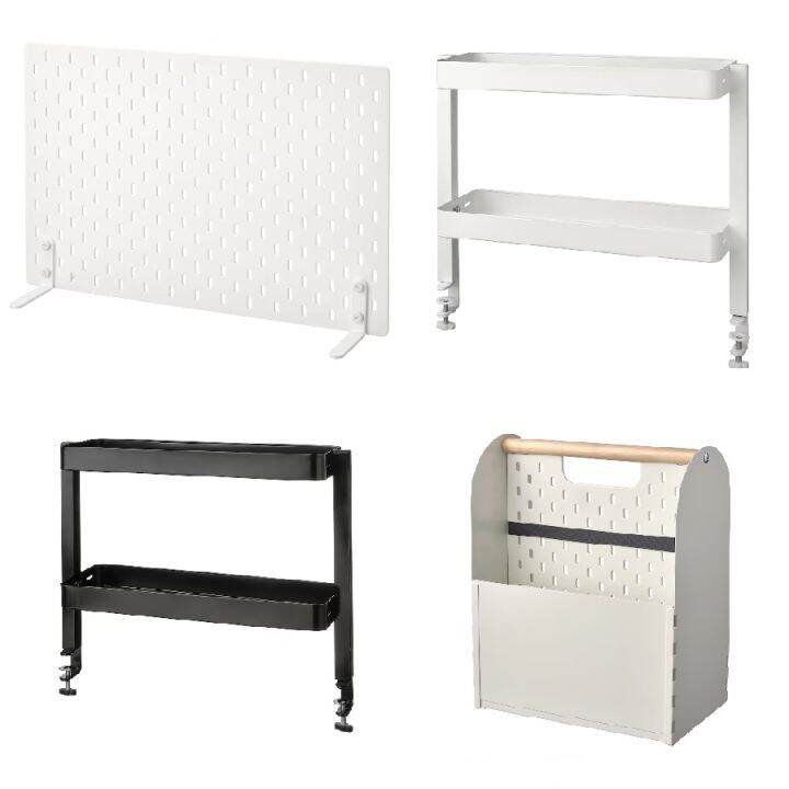 Furniture Treks Skadis, Vattenkar Pegboard, Desktop Shelf and Desk ...