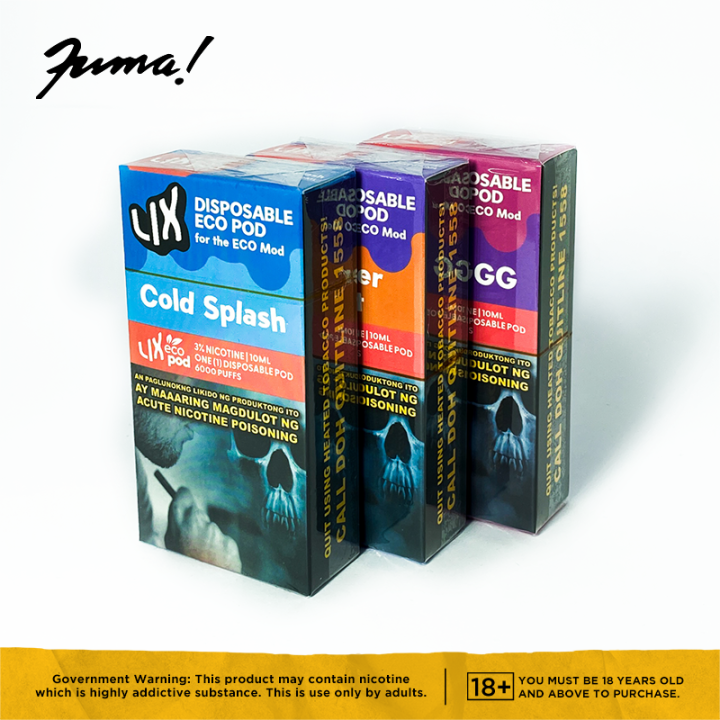 FUMA - LIX Eco Pods & Mods | Lazada PH