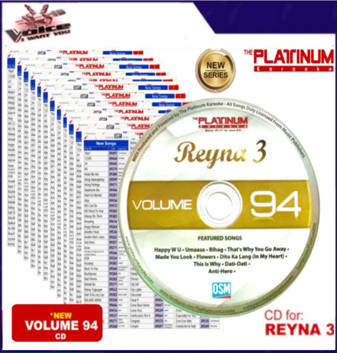 Platinum New Reyna 3 Volume 94 Update CD (2021 Release) | Lazada PH