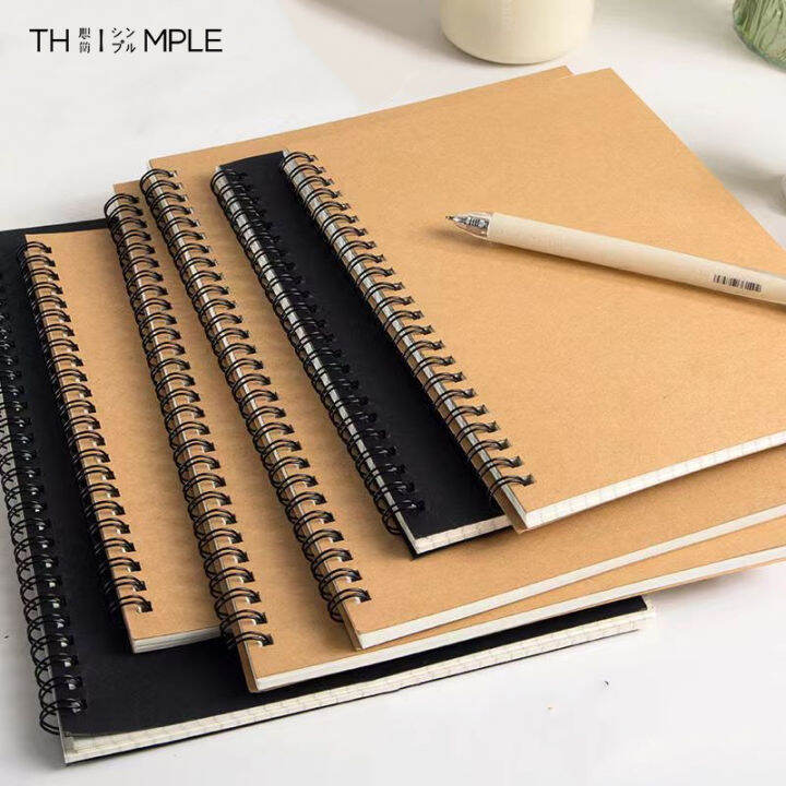 Loose leaf notebook/Spiral Notebook / Buku Spiral A5/B5 60 lembar ...