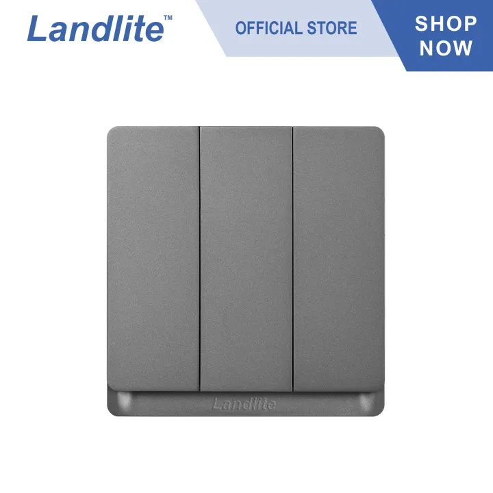 Landlite Wiring Devices LWD-Q6-3G1W-GRY | Lazada PH