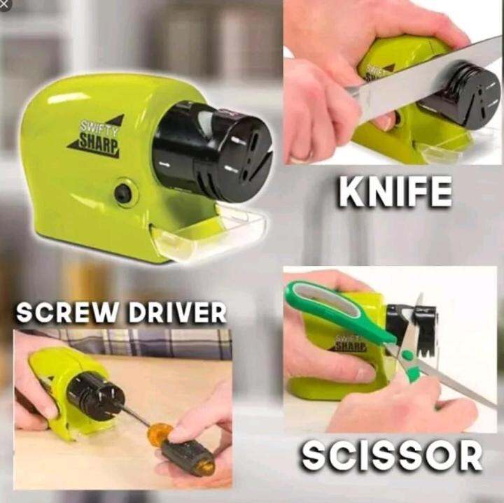 Swifty multipurpose sharpener knife sharpener scissors sharpener ...
