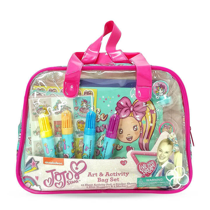 Jojo Siwa Art & Activity Bag Set | Lazada PH