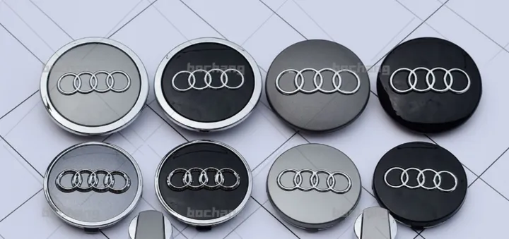 Audi hub cap Q3 Q5 A6L A4 A3A8 C5 Q7 five-claw wheel center logo cap ...