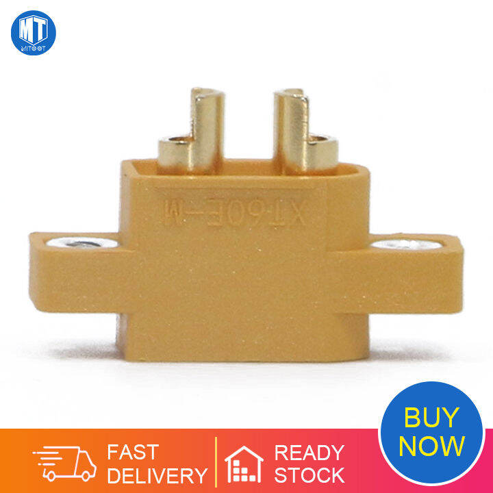 AMASS XT60E-M Mountable XT60 Male Plug Connector 4.23g For Racing ...