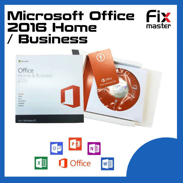 Microsoft Office 2016 Home & Business | Lazada