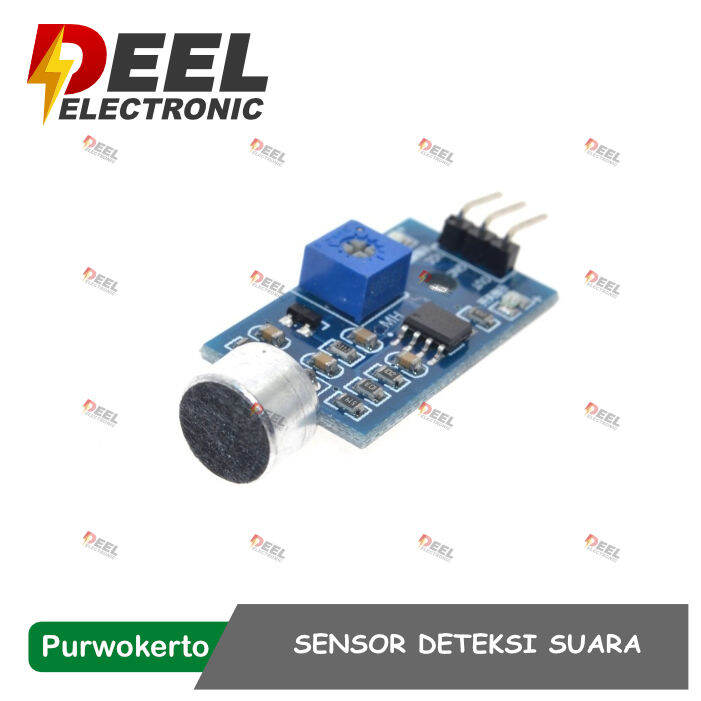 SENSOR DETEKSI SUARA MODULE FC-04 SOUND VOICE DETECTION 3 PIN | Lazada ...