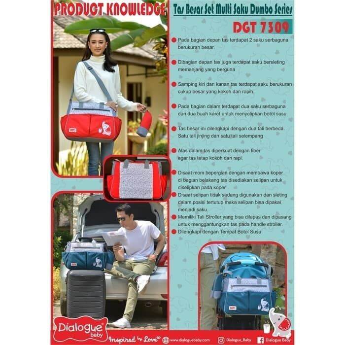 DIALOGUE TAS SAKU BESAR DUMBO SERIES DGT-7309 / TAS PERLENGKAPAN BAYI ...