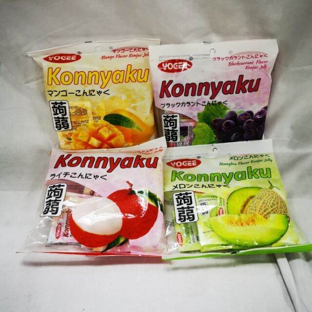 YOGEE KONJAC JELLY ALL 14G x 9 | Lazada