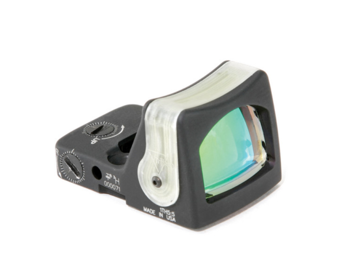 Trijicon RM08 Dual-Illuminated RMR Reflex Sight (Amber Reticle, Matte ...