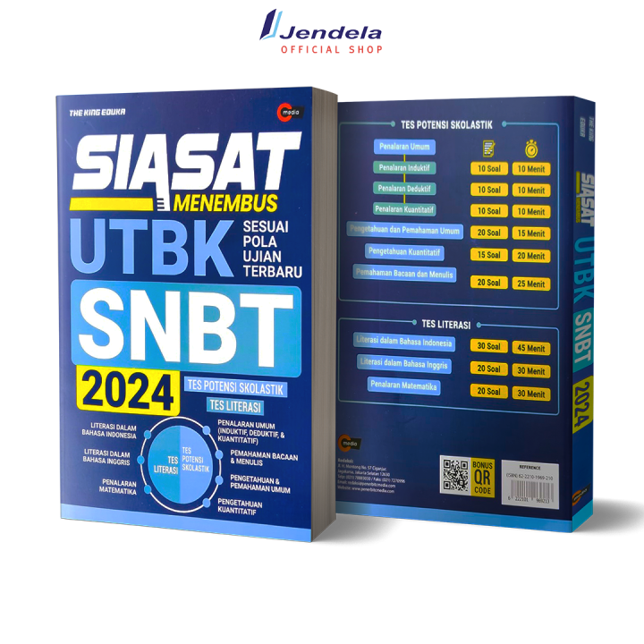 Buku Siasat Menembus UTBK SNBT 2024 Terbaru - CMedia | Lazada Indonesia
