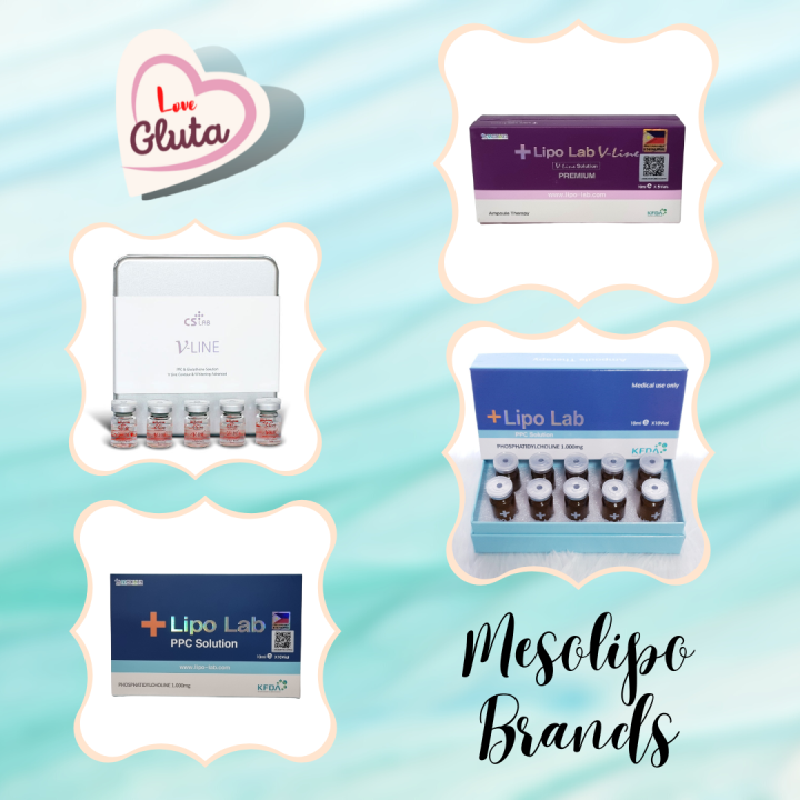 Mesolipo Lipolab face/body LoveGluta | Lazada PH