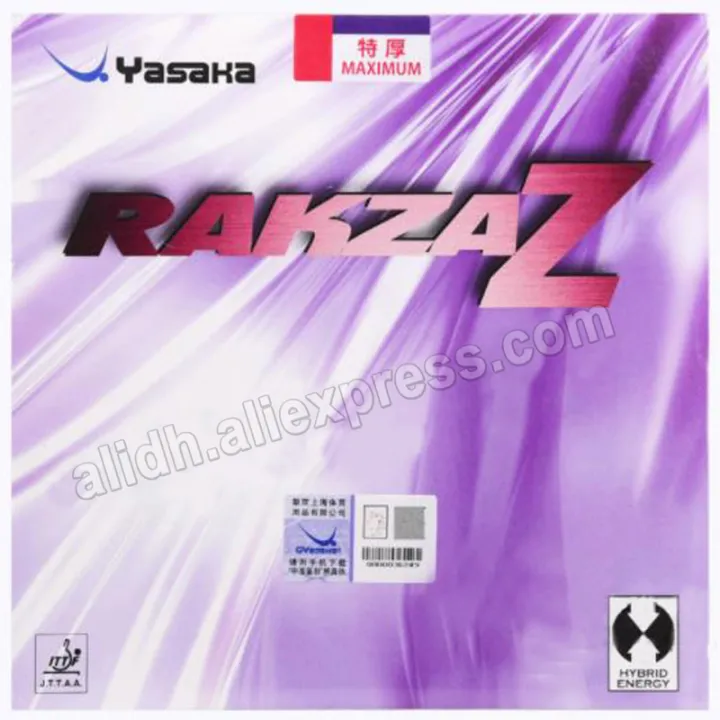 Original Yasaka RAKZA Z ตารางเทนนิสยาง B-87สิว Fast Attack พร้อมห่วงสำหรับตารางไม้เทนนิสปิงปองแร ...