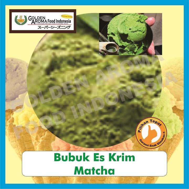 Bubuk Es Krim Rasa Matcha 1 Kg l Serbuk Ice Cream Powder Matcha 1Kg ...