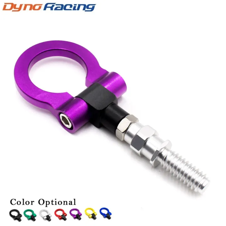 Purple Universal Racing Tow Hook Front Rear For Bmw European Cars