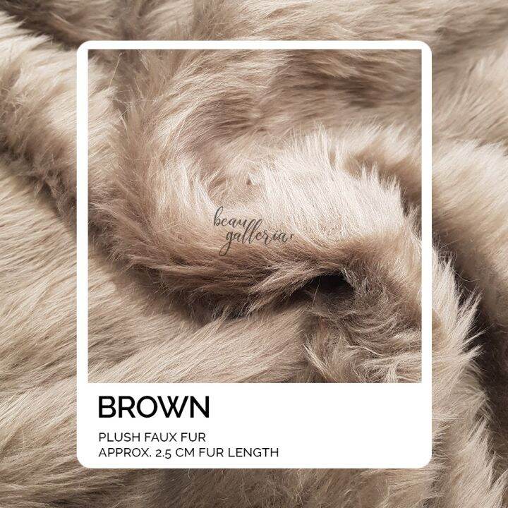 Plush Faux Fur Fabric Scarf Shawl cover up by Beau Galleria | Lazada PH