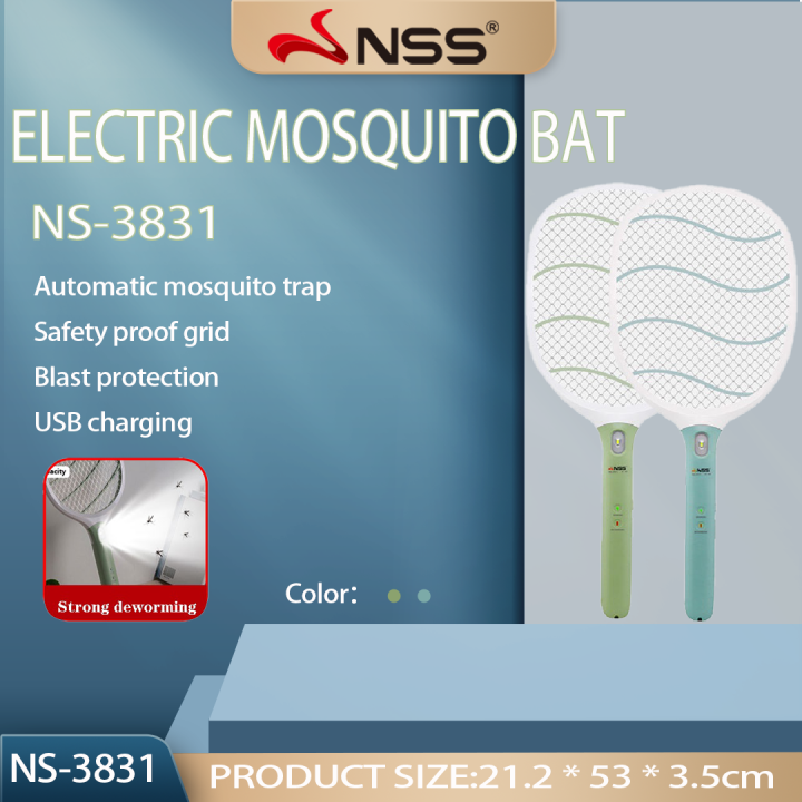 NSS Rechargeable Electric Mosquito Killer Bug Zapper Fly Best for ...