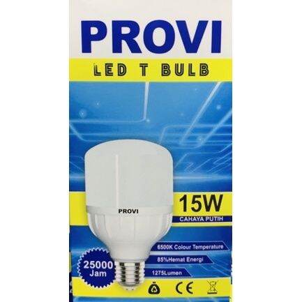 LAMPU TABUNG 15W PROVI LED LIGHT BULB | Lazada Indonesia