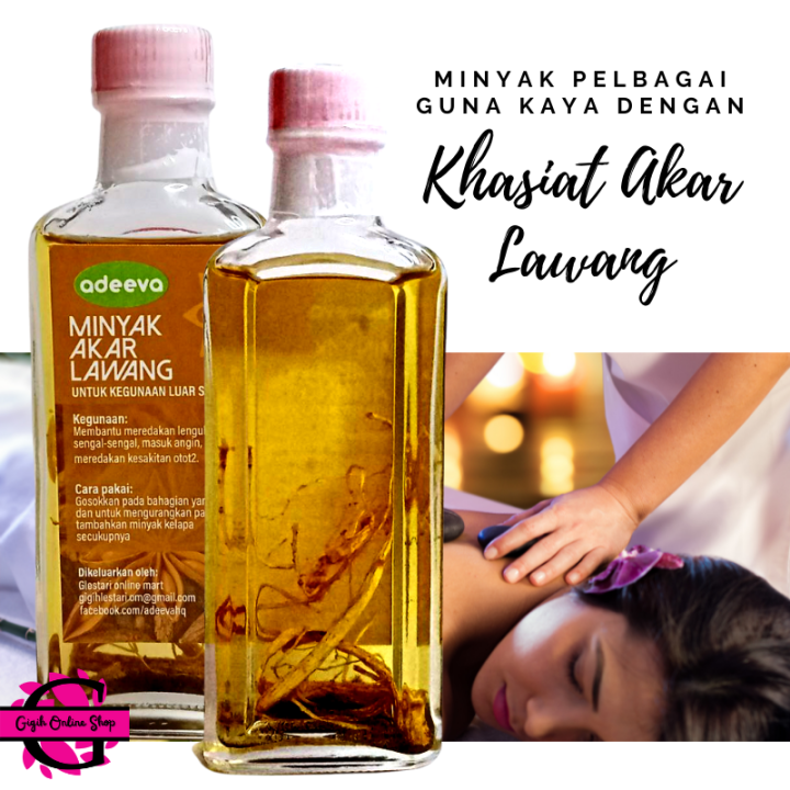 MINYAK AKAR LAWANG PELBAGAI GUNA DAN KHASIAT 60ML | Lazada