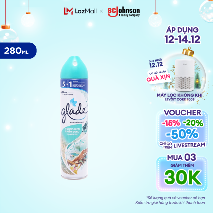 GLADE Xịt thơm phòng hương Biển Phiêu Bồng 280ML | Lazada.vn