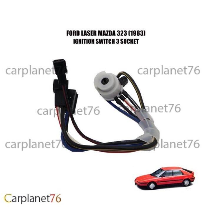 FORD LASER MAZDA 323 (1983) IGNITION SWITCH 3 SOCKET | Lazada