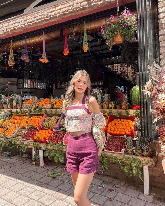 TripleB กางเกงขาสั้น Miami shorts Ruby | Lazada.co.th