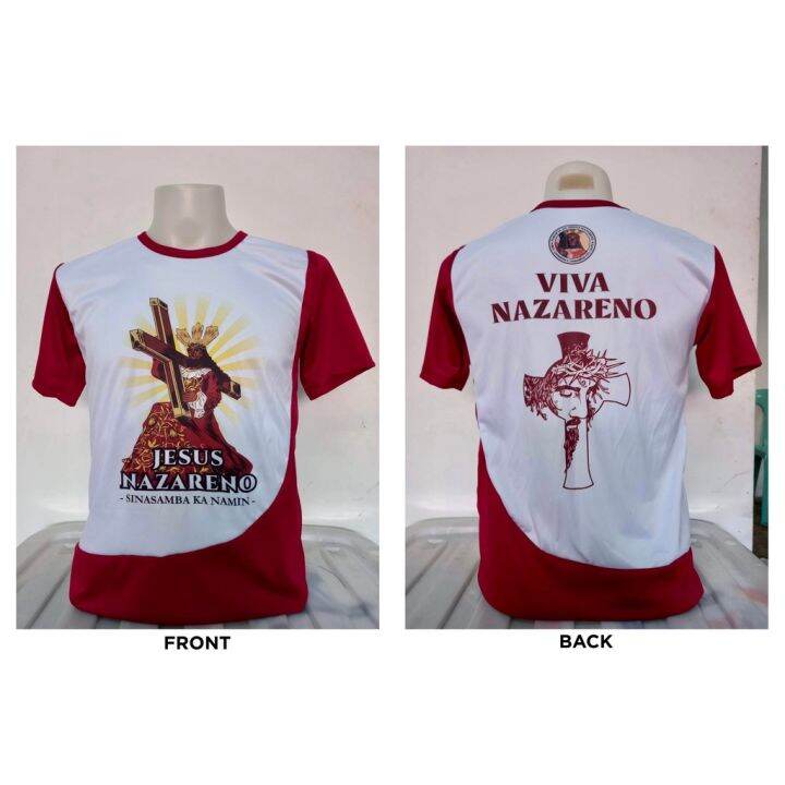 Hesus Nazareno T-Shirt White Adult children's tshirt S-5XL 100-160CM ...