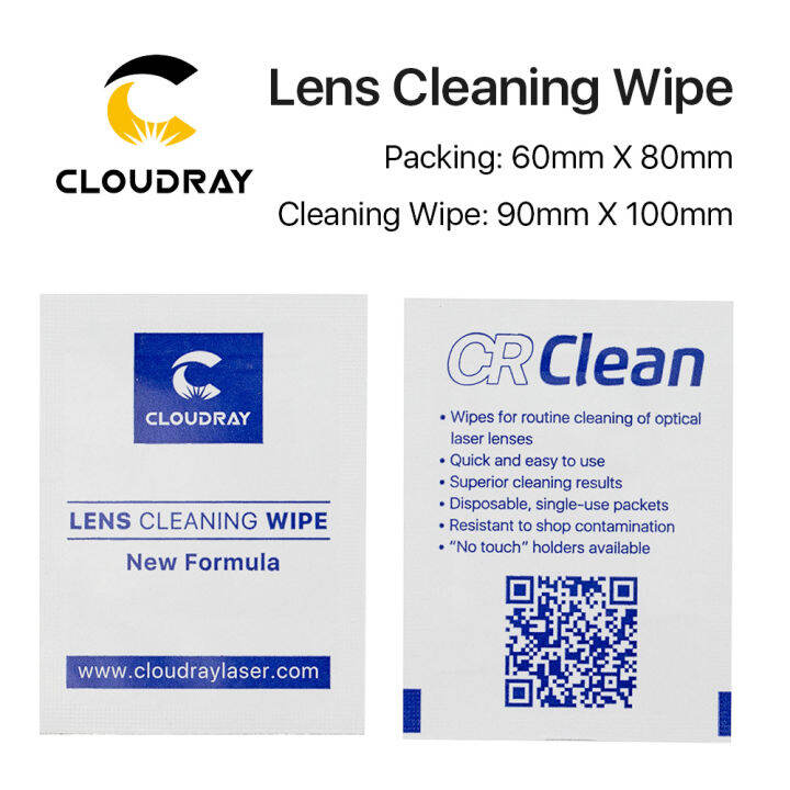 Lens Cleaning Wipes for 10.6um CO2 and 1064nm Fiber Laser Lenses mirror ...