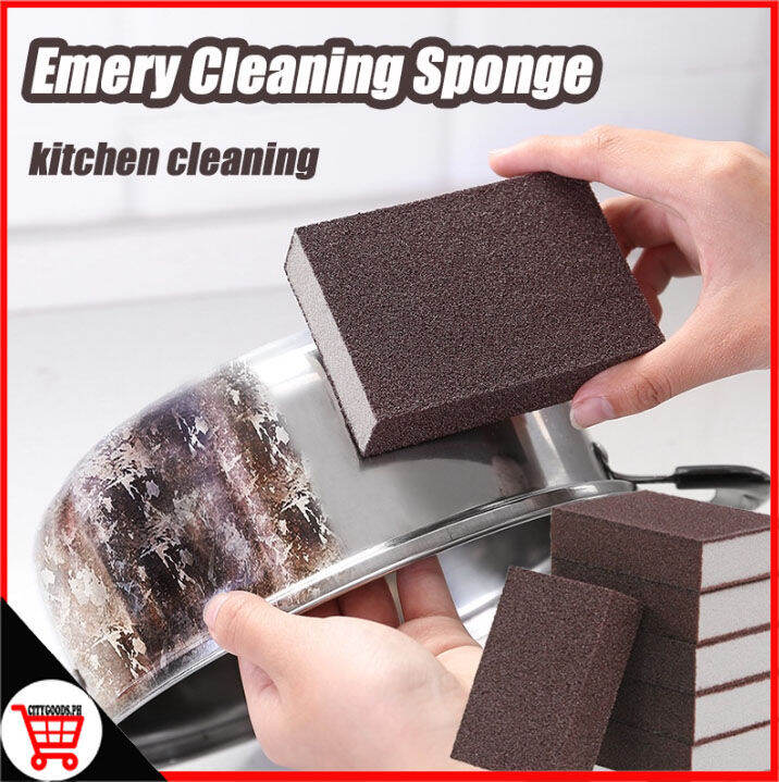 City Goods 1 pcs Melamine Sponge Kitchen Nano Emery Magic Sponge ...
